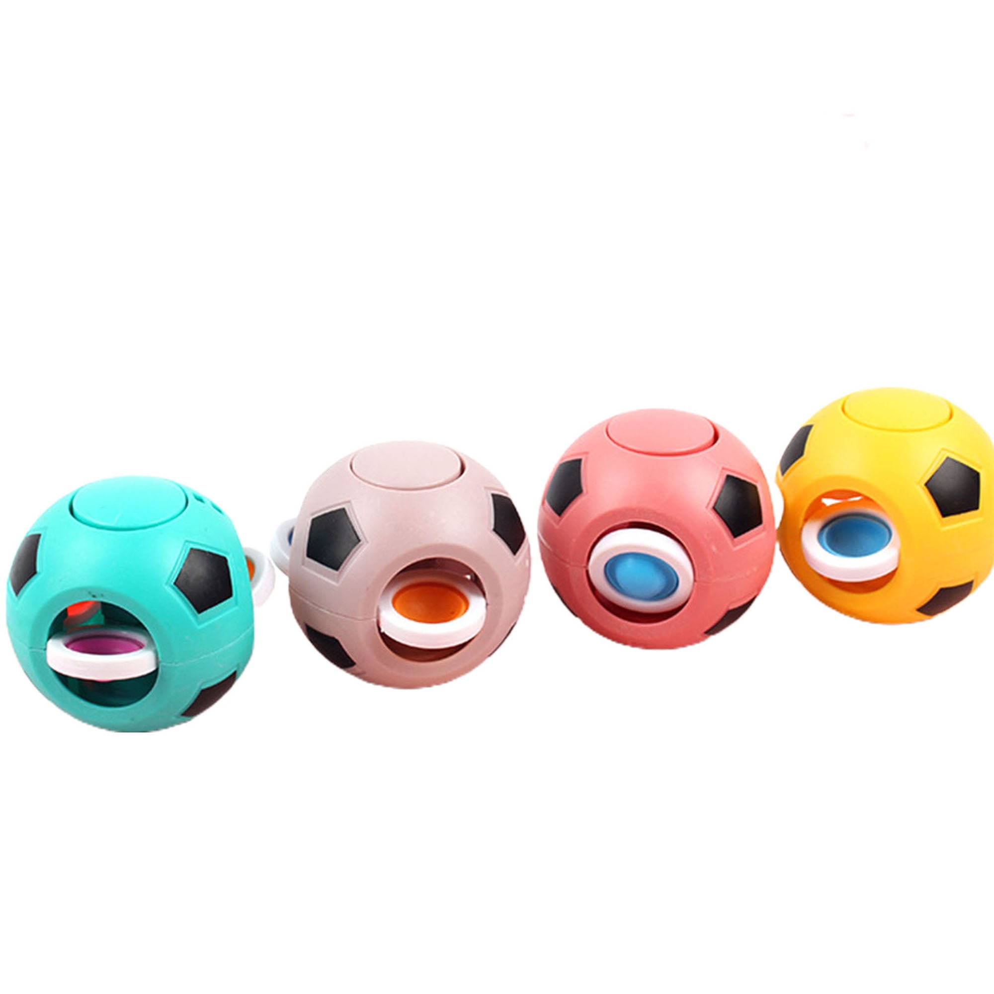Mialoley Push Pop Fidget Toys, Round Ball Shaped Finger Gyro Stress ...