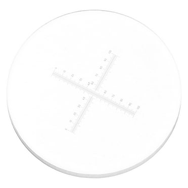 AmScope Microscope Stage Calibration Slide for USB Camera 0.01mm Stage ...