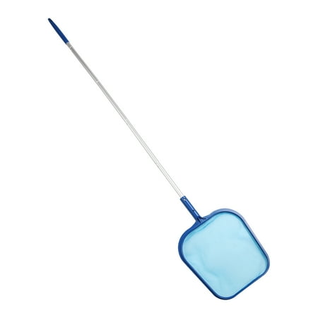 Pool Skimmer Net with Telescopic Pole Removal Rake Swimming Pool Ponds ...