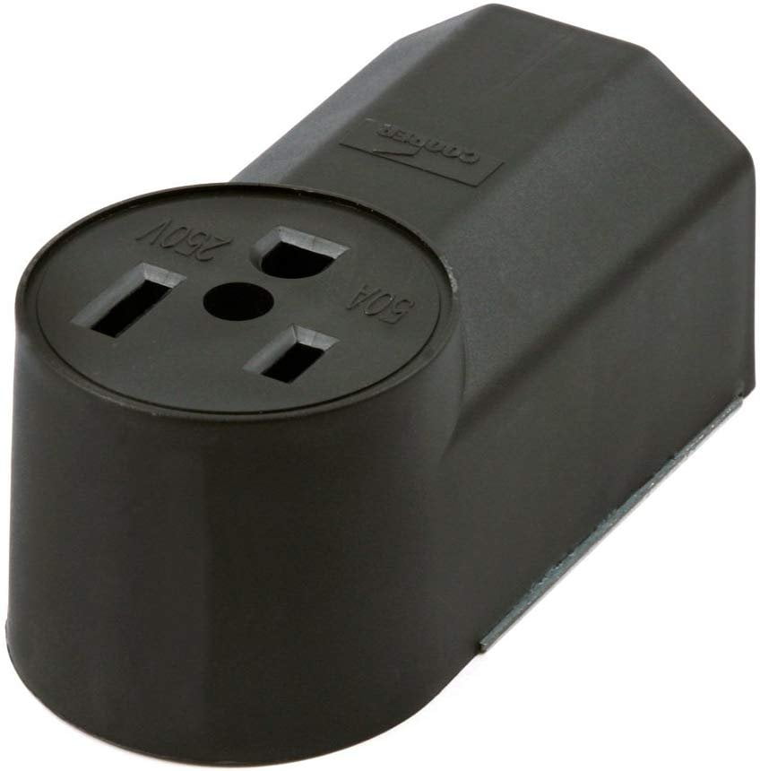Forney 58402 Electrical Receptacle, Pin-Type, Wall Receptacle 50-Amp ...
