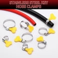 20 Pack 304 Stainless Steel Key Hose Clamps, 19-29mm (3/4" to 1-1/8 ...