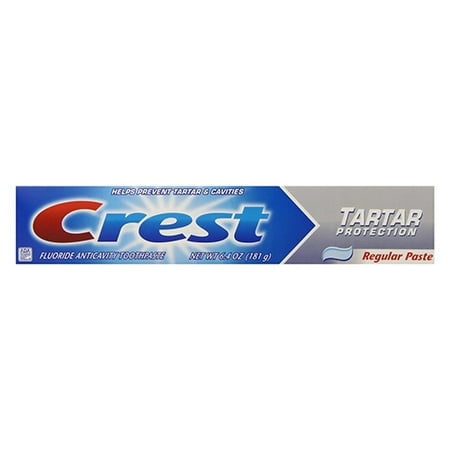 Crest Tartar Protection Tartar Control Toothpaste, Regular - 6.4 Oz ...