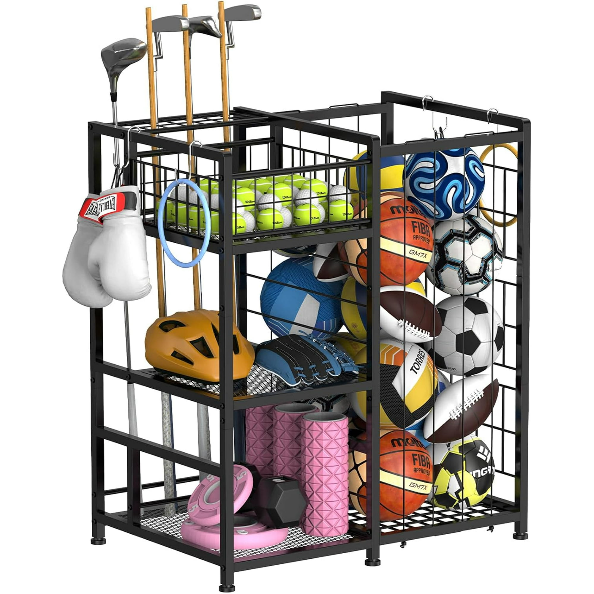 Click here for Erqilou Sports Equipment Organizer With Elastic Co... prices