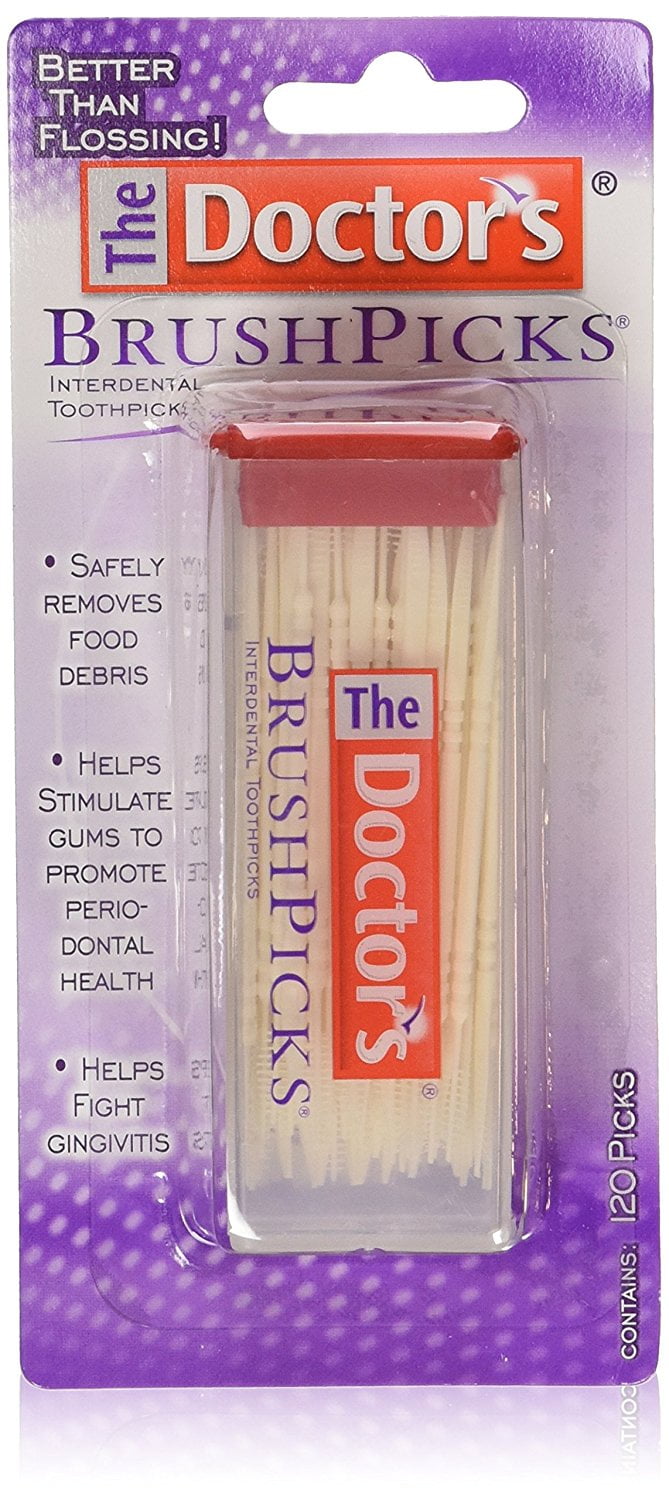 The Doctor's BrushPicks 120 Each (Pack of 6), The world's best ...