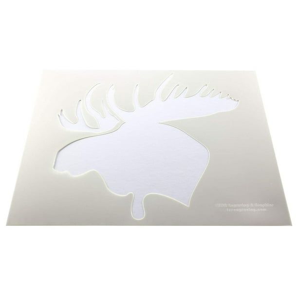 Moose Stencil