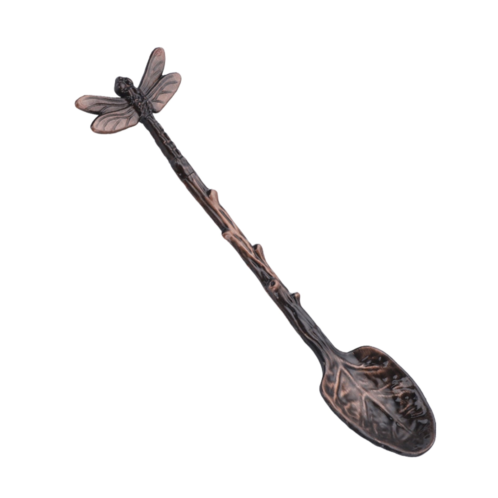 Farfi Dessert Spoon Rust Proof Vintage Zinc Alloy Mini Coffee Milk ...