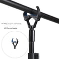 Youthyao Fishing Rod Grippers Rest Head Rod Holder 3/8 Thread Bracket ...