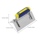 OUNONA Steel Corner Trowel Drywall Corner Tool For Concrete Plastering ...