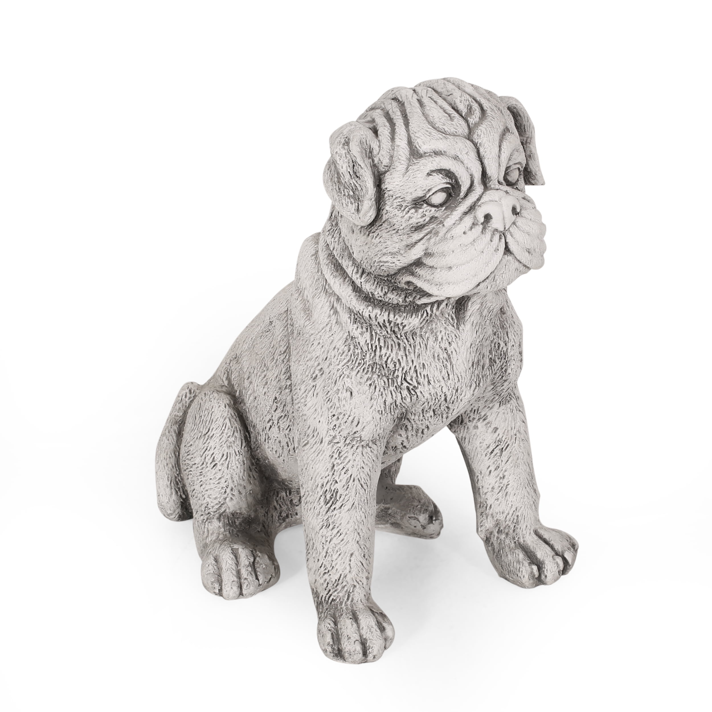 Noble House 15" Dog Garden Statue - Walmart.com