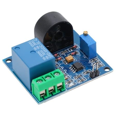 Overcurrent Sensor Module, Current Detection Module PCB Small 5V Relay ...