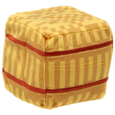 Mattel Minecraft Basic Blocks TNT Mini Plush, Soft 3-in Block Plush for ...