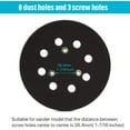 SATC 5 inch Orbital Sander Replacement Pad Hook Loop for Dewalt, Makita ...