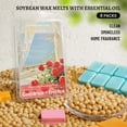 LA BELLEFÉE Scented Wax Melts Cubes Set of 8, for Use in Wax Warmers ...