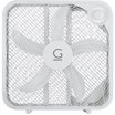 Optimus 20 inch Box Fan - White - Walmart.com