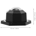 HOMEMAXS 4-Pack Small Swivel Caster Wheels for Carts, Office Chairs ...