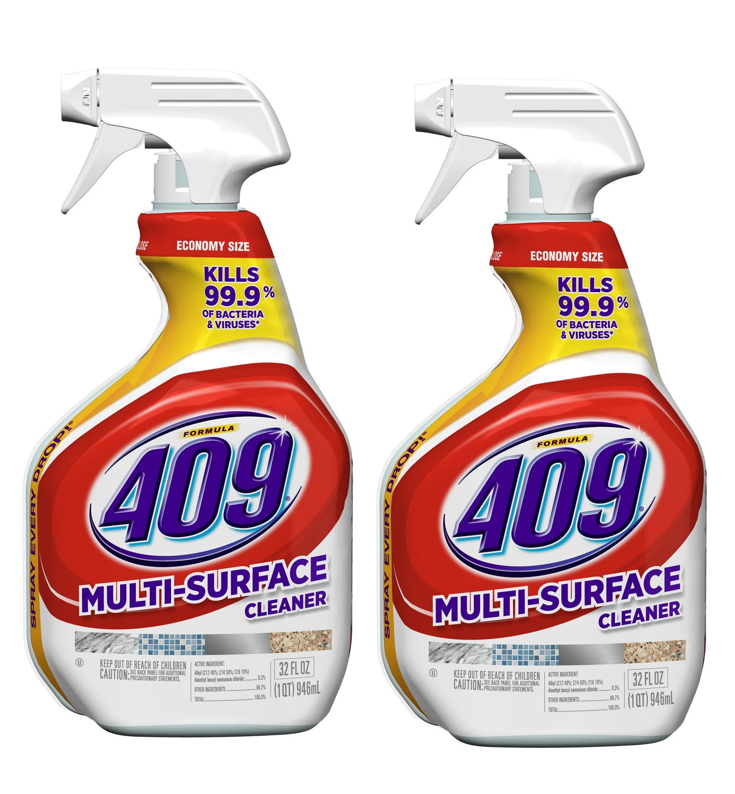 Formula 409 Antibacterial Multi Surface Cleaner Spray, 32 Fluid Ounces ...