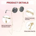 Beaded Glasses Chain, Eyeglass Chain Eyewear Retainer Eyeglasses Strap ...
