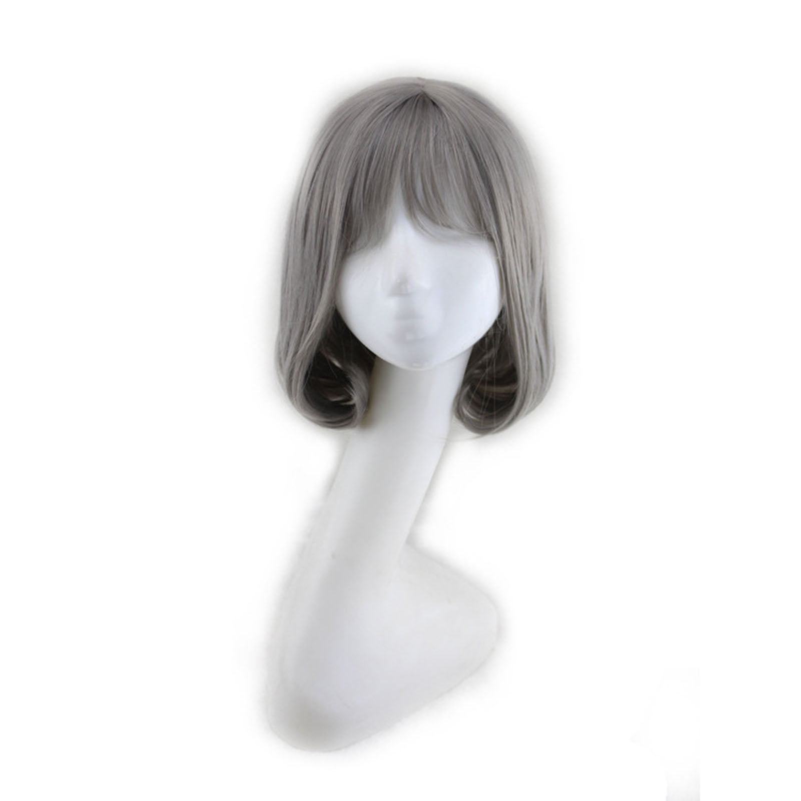 Click here for Youthink Women Bob Wig  Gray Bob Wig Heat Resistan... prices
