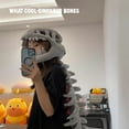 Wearable Dinosaur Skeleton Plush, Realistic Spinosaurus Skeleton Design ...