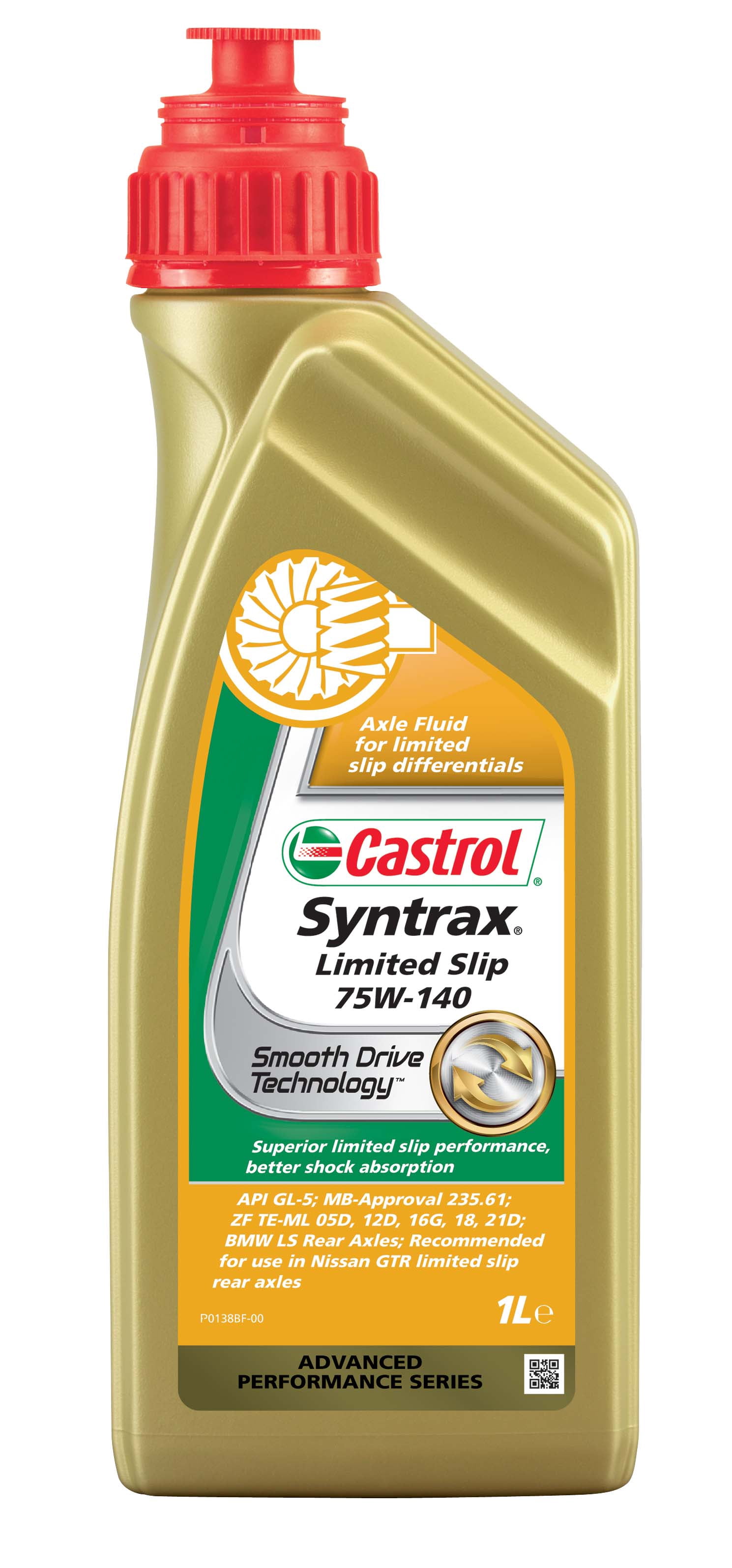 Castrol SYNTRAX Limited Slip 75W 140 Full Synthetic Gear Oil 1 Liter Castrol SYNTRAX Limited Slip 75W 140 Full Synthetic Gear Oil 1 Liter