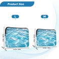 Clear Pool Water Quilted Laptop Protective Cases Computer Sleeves ...