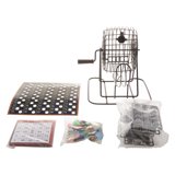 Deluxe Metal Bingo Cage Set - Walmart.com