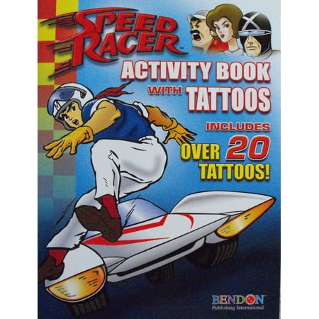 Speed Racer Original Activity Book with Over 20 Tattoos | Walmart Canada