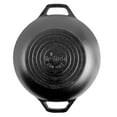 Lodge 9" Pre-Seasoned Mini Cast Iron Wok, Small Grill - Walmart.com