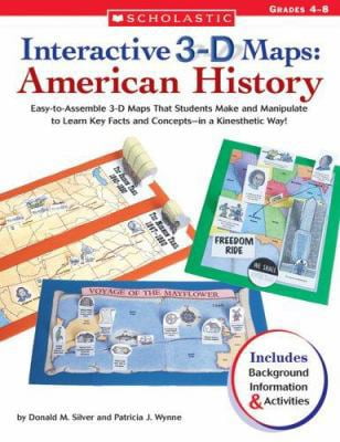 Pre-Owned Interactive 3-D Maps: American History: Easy-To-Assemble 3-D ...