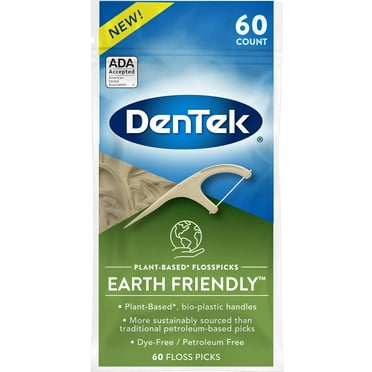 DenTek Complete Clean Easy Reach Floss Picks, No Break No Shred, 75 ...