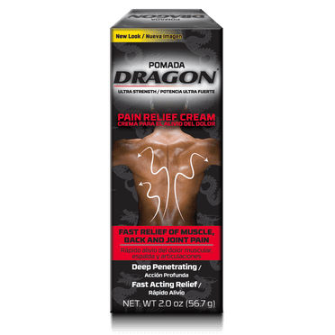 Pomada Dragon Topical Rub Muscle Aches and Arthritis Pain Reliever ...