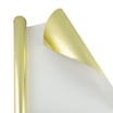 JAM Paper Foil Wrapping Paper, 50 Sq. ft Total, Gold Metallic, 2 Rolls ...