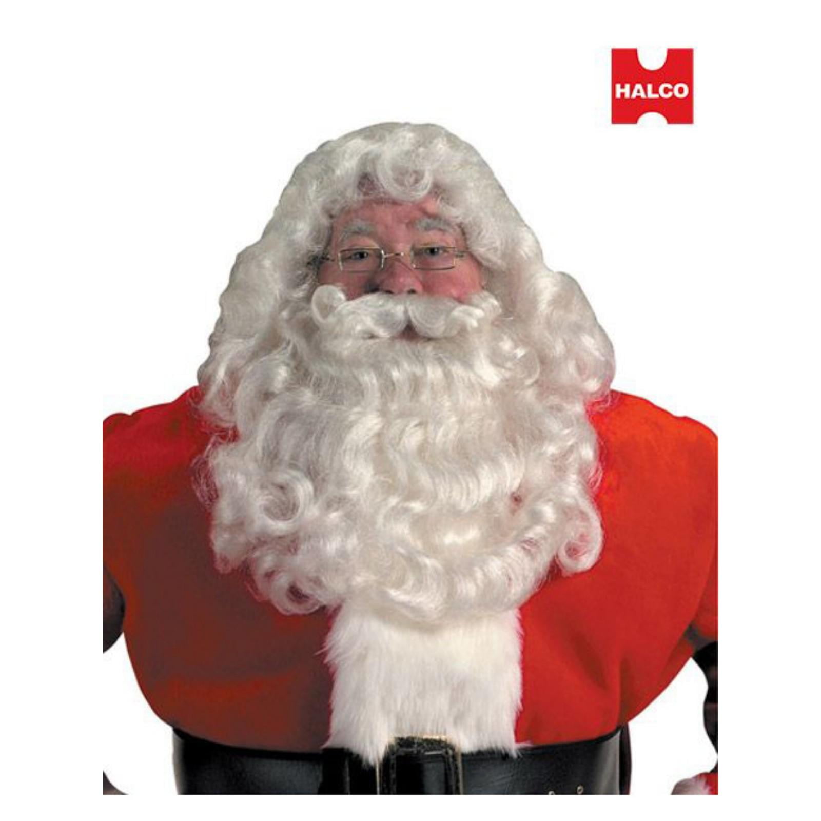 Professional Santa Wig And Beard Set - Walmart.com