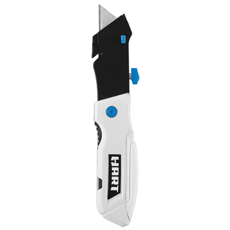 HART Folding Retractable Utility Knife with Removable Belt Clip – BrickSeek