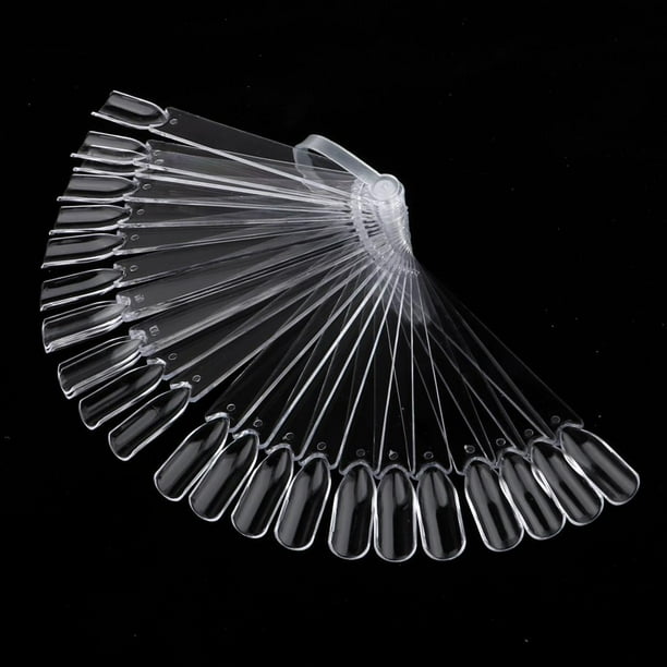 24 Piezas Nail Presentación Sticks - Claro Baoblaze Tabla de ...