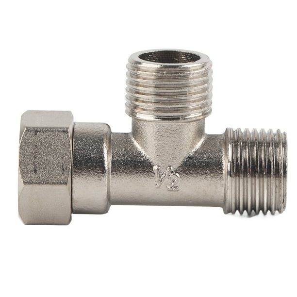 Suministros de tuberías, G1/2 Rosca macho/hembra Conector en T ...