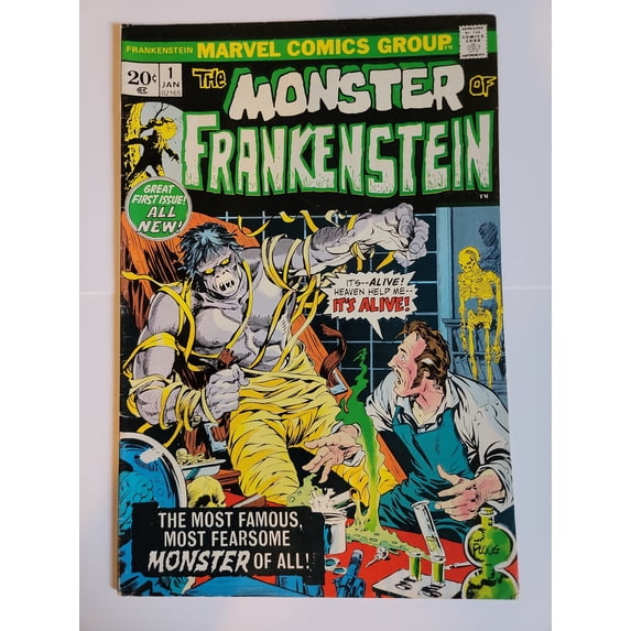 Frankenstein #1 Comic Book - Walmart.com