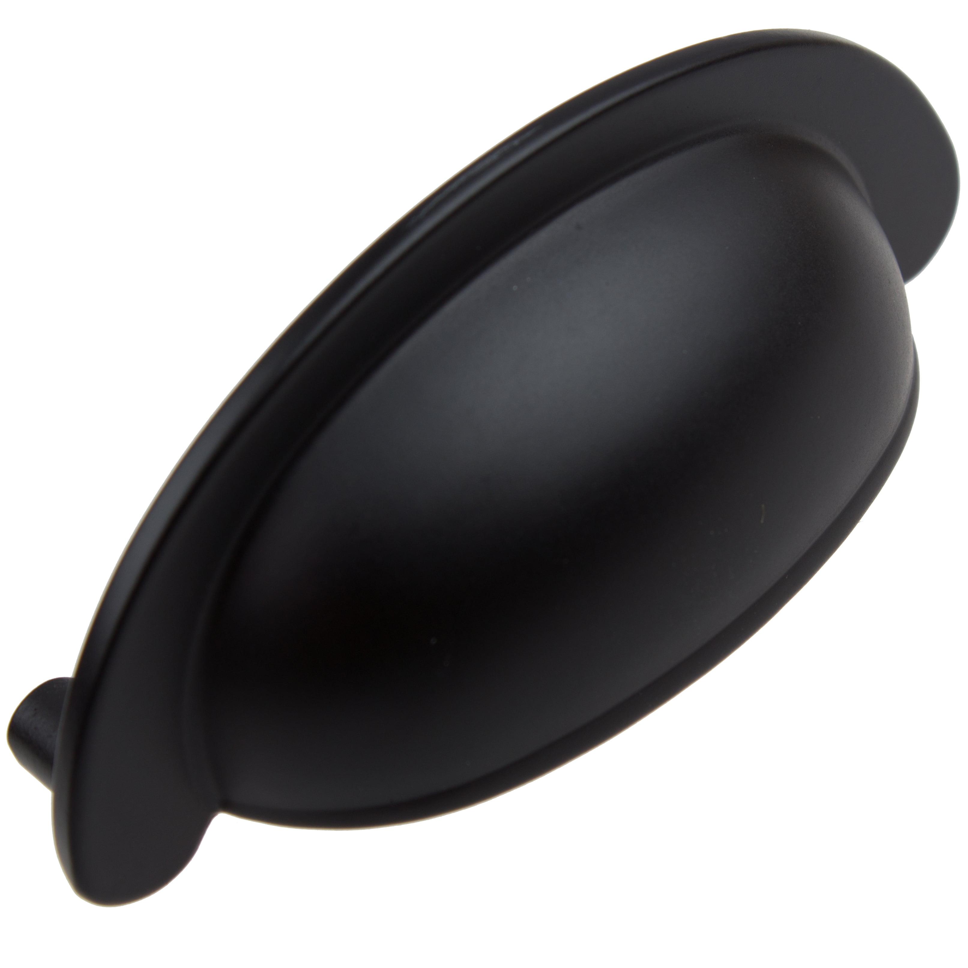 GlideRite 2-1/2 in. Center Classic Bin Cabinet Pull, Matte Black, Pack ...
