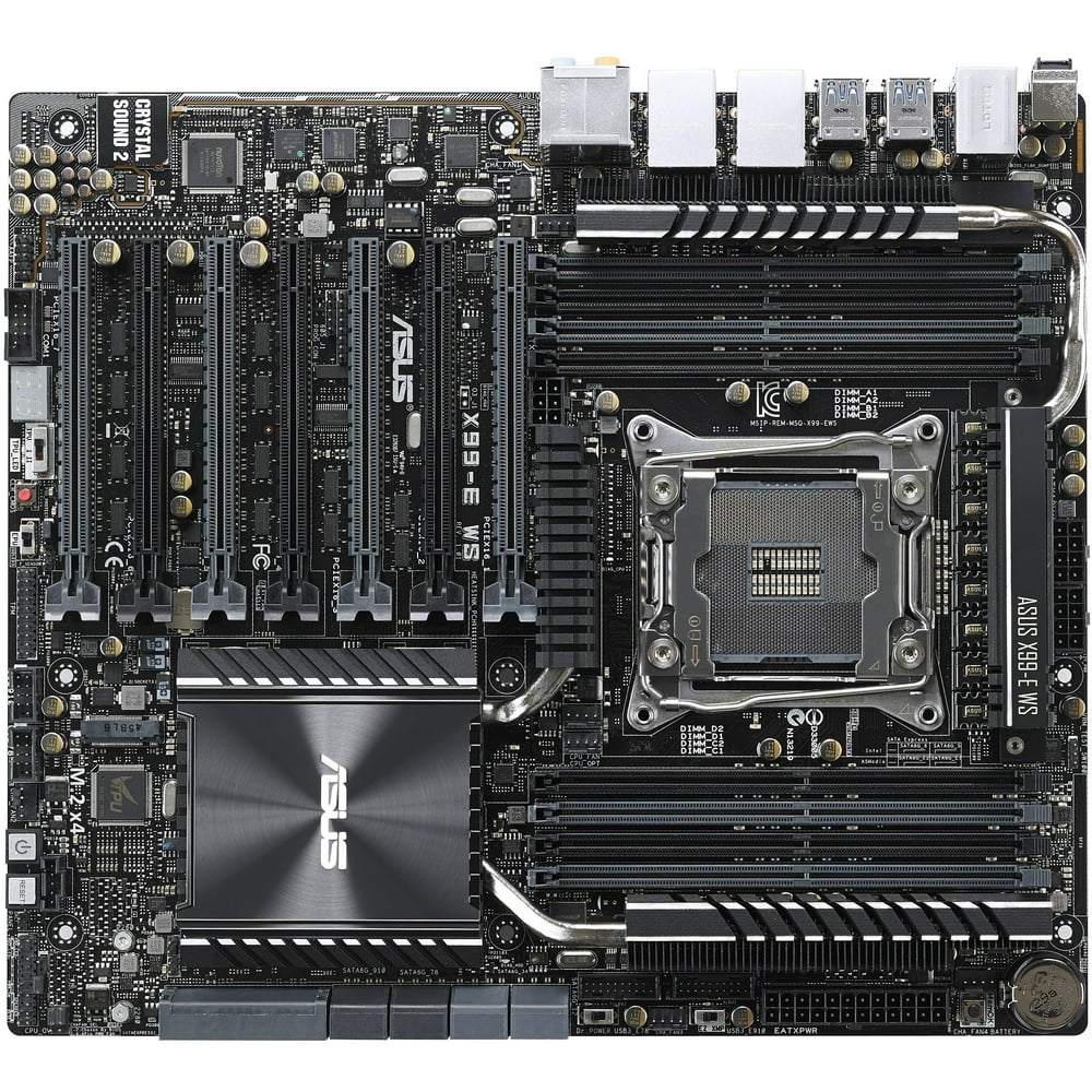 X99 E WS USB 3 1 X99 LGA2011 I7 E5 V3 128G DDR4 CEB 7XPCIE16 Walmart x99-e-ws-usb-3-1-x99-lga2011-i7-e5-v3-128g-ddr4-ceb-7xpcie16-walmart