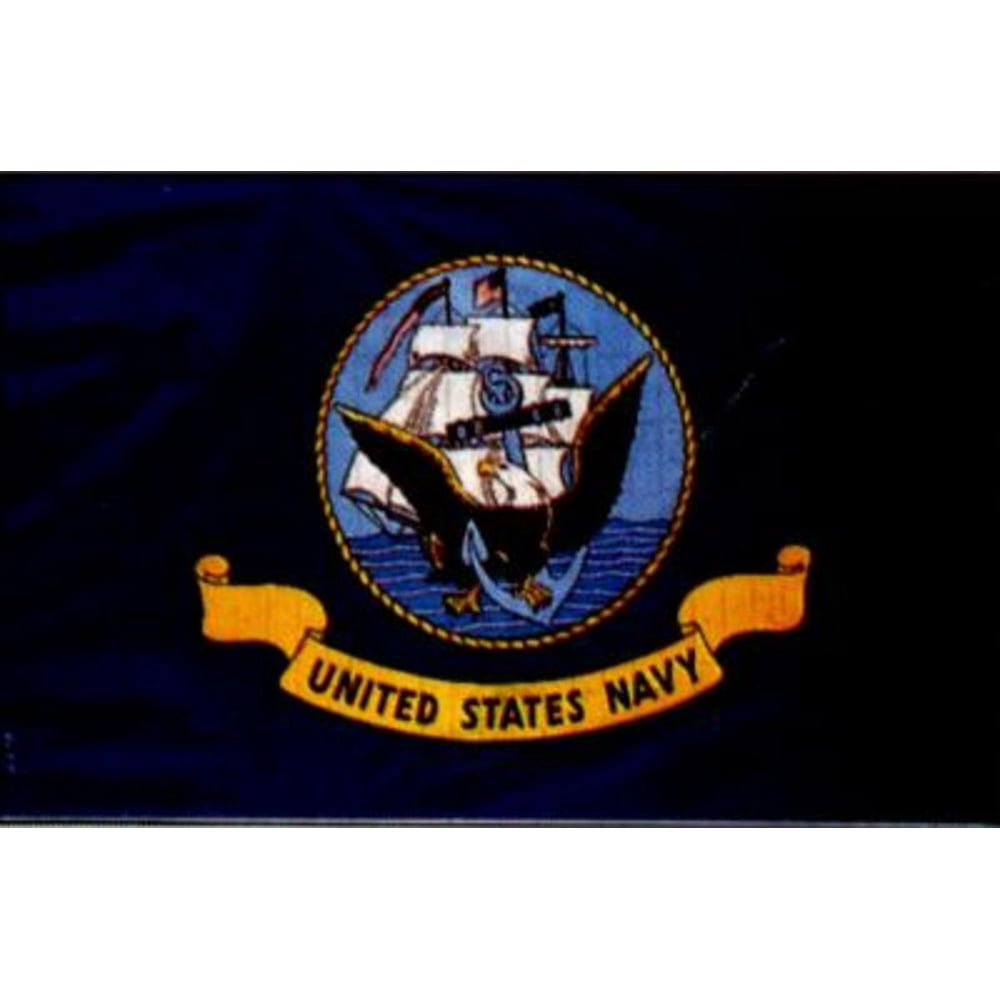 3' x 5' United States Navy Flag - Walmart.com - Walmart.com