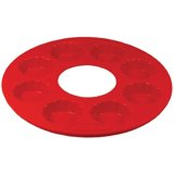 "Orka OD150201 8 Mold Tartlet Pan, Set of 2, Silicone, Red" - Walmart.com