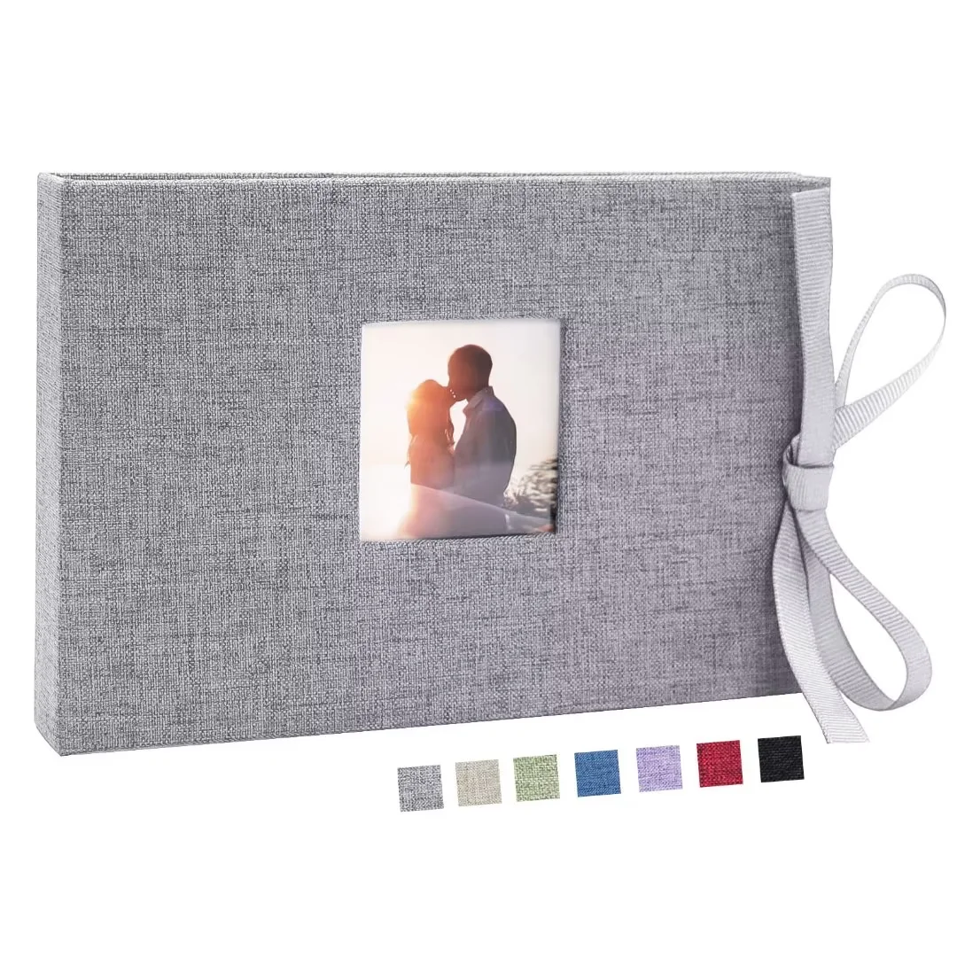 Vienrose Small Photo Album 4x6, Mini Picture Book with Pockets, Clear ...