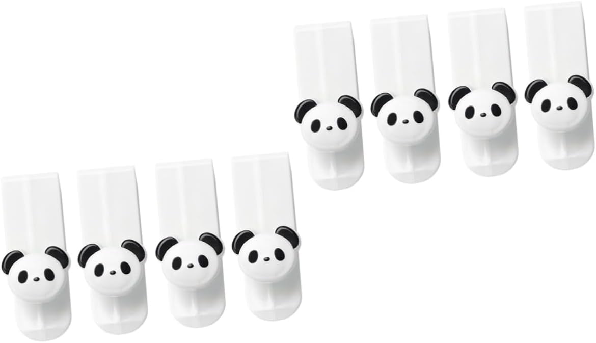 8 Pcs Cabinet Hooks Kitchen Hanging Hooks Waste Bin Bag Holders Cabinet ...