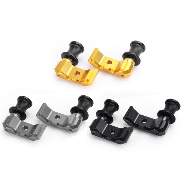 Chain Adjuster Block W/Swingarm Spools Slider For YAMAHA MT-07 FZ-07 14 ...
