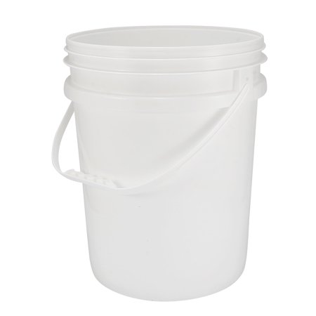 Uxcell Plastic Paint Pail 4.75Gallon/18L Paint Can, White | Walmart Canada