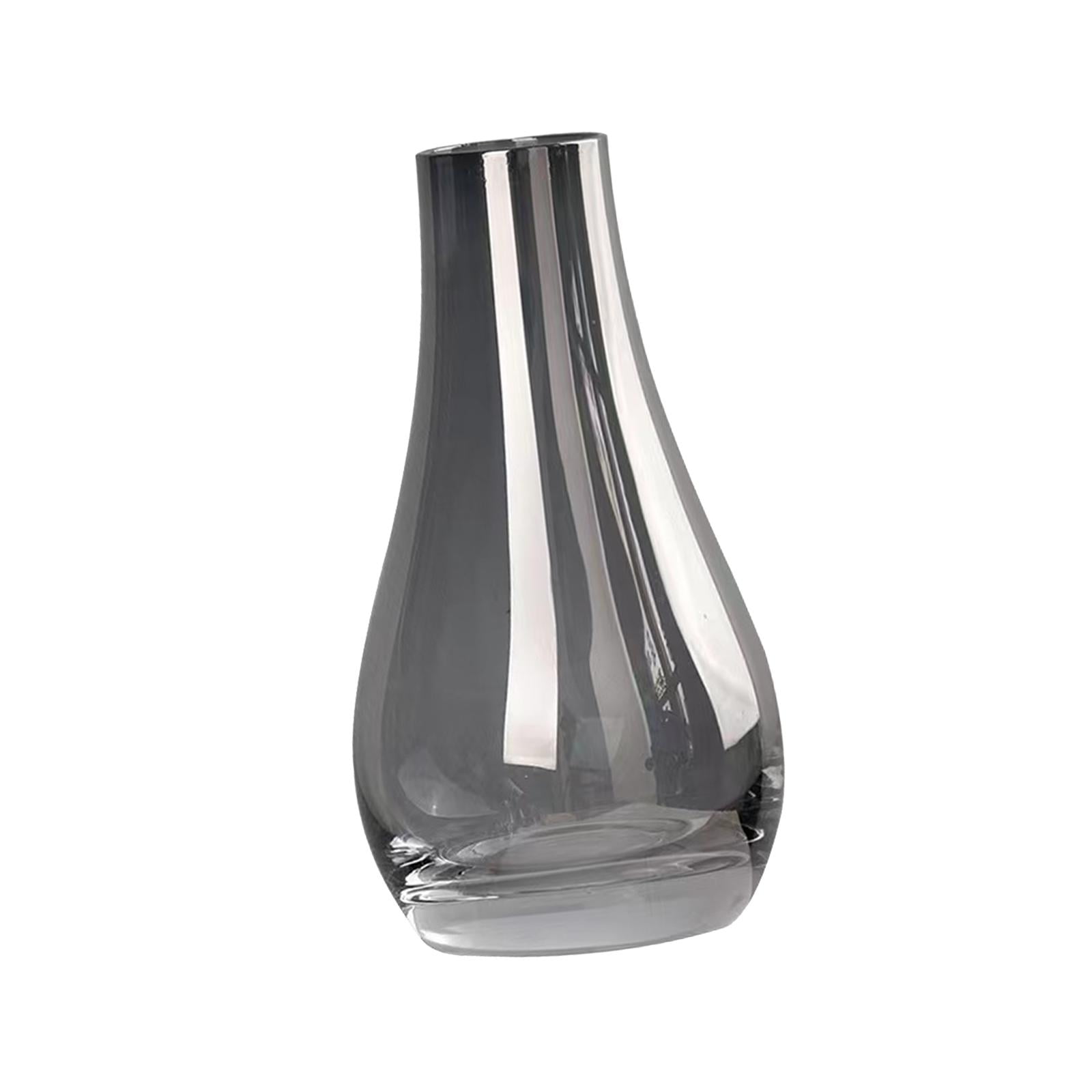 Glass Vase Bud Bottles Table Centerpieces Simple Narrow Glass Vase ...