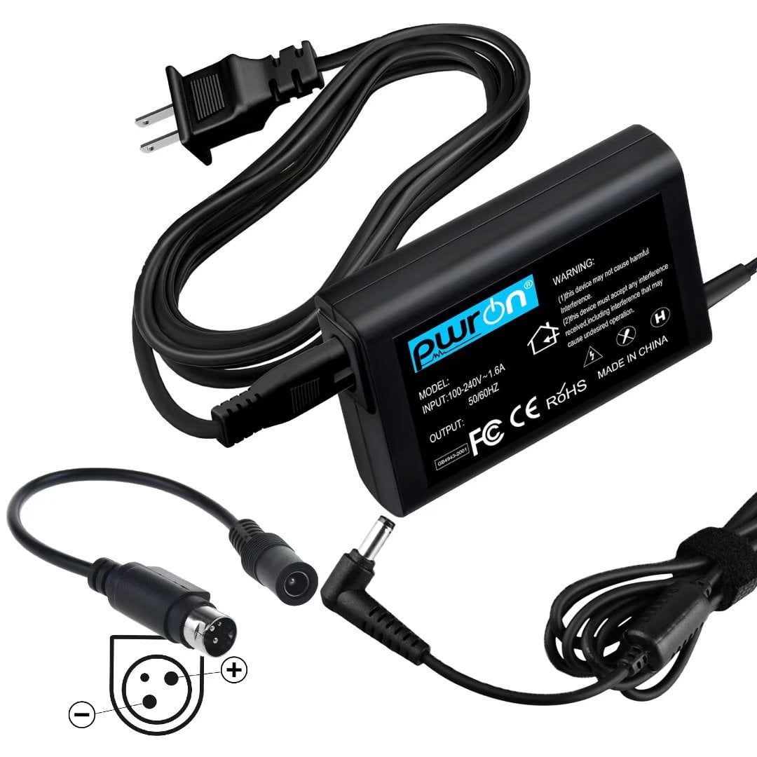 PwrON Compatible 3-Pin DIN AC/DC Adapter Replacement for TDoremi Labs ...