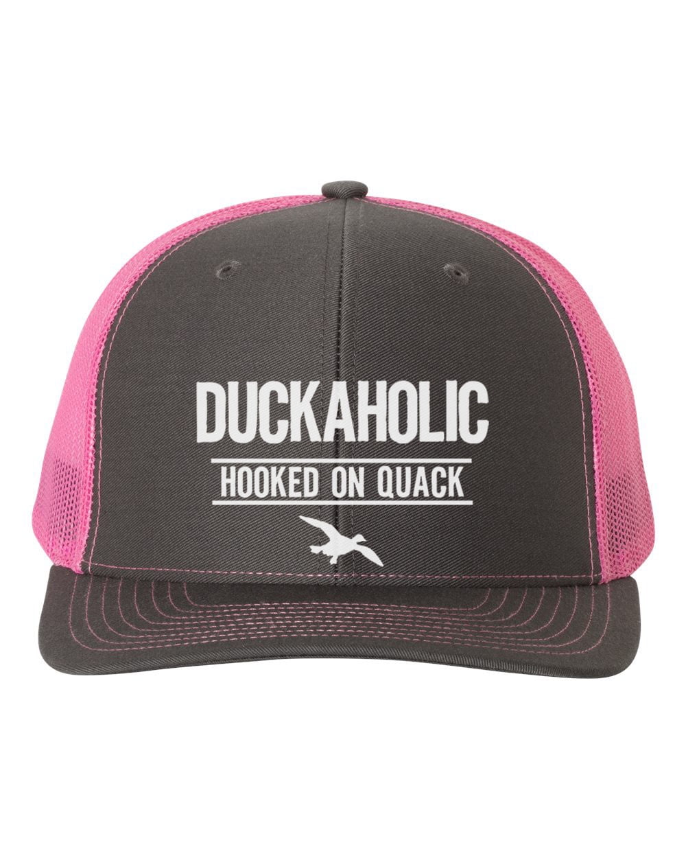 Duck Hunting Hat, Duckaholic, Hooked On Quack, Waterfowl Hat, Duck ...