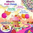 ALBERT'S Candy Assorted Fruit BCF26 Chews Candy, Individually Wrapped (2-Pack, 240 Pieces/Bag ...