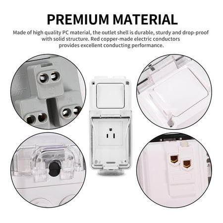 Outdoor Waterproof Power Socket IP66 Waterproof Power Plug Socket Plug ...